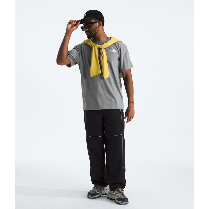 Men's Short-Sleeve Evolution Box Fit Tee TNF MEDIUM GREY HEATHER/TNF ...