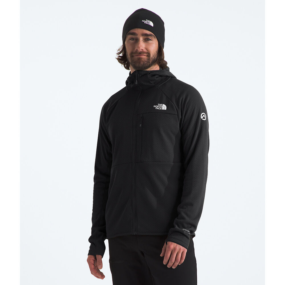 Men's Summit Series FUTUREFLEECE™ Full Zip Hooded Jacket TNF BLACK-NPF ...