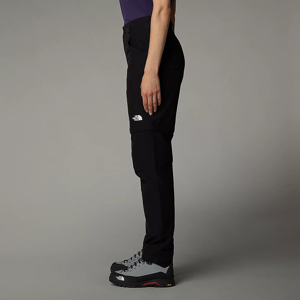 Women's Exploration Convertible Regular Straight Pants TNF BLACK-NPF ...