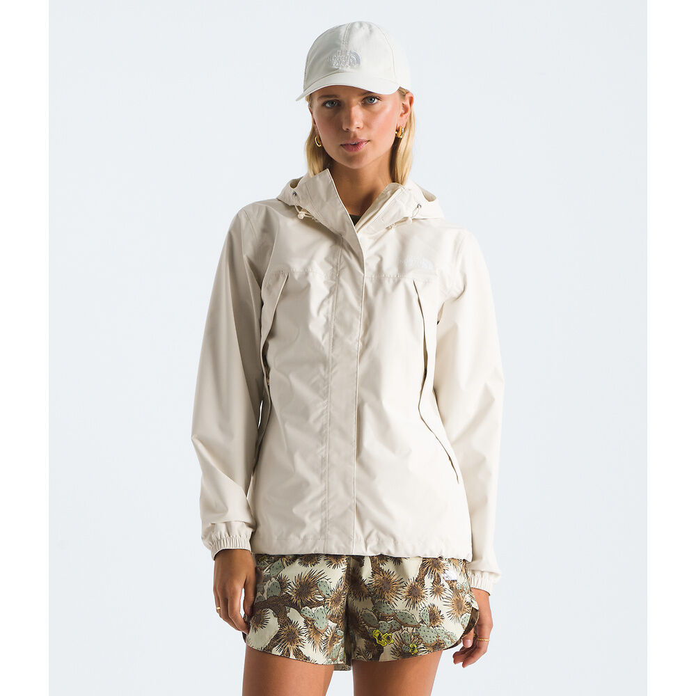 Women's Antora Rain Jacket WHITE DUNE | The North Face New Zealand