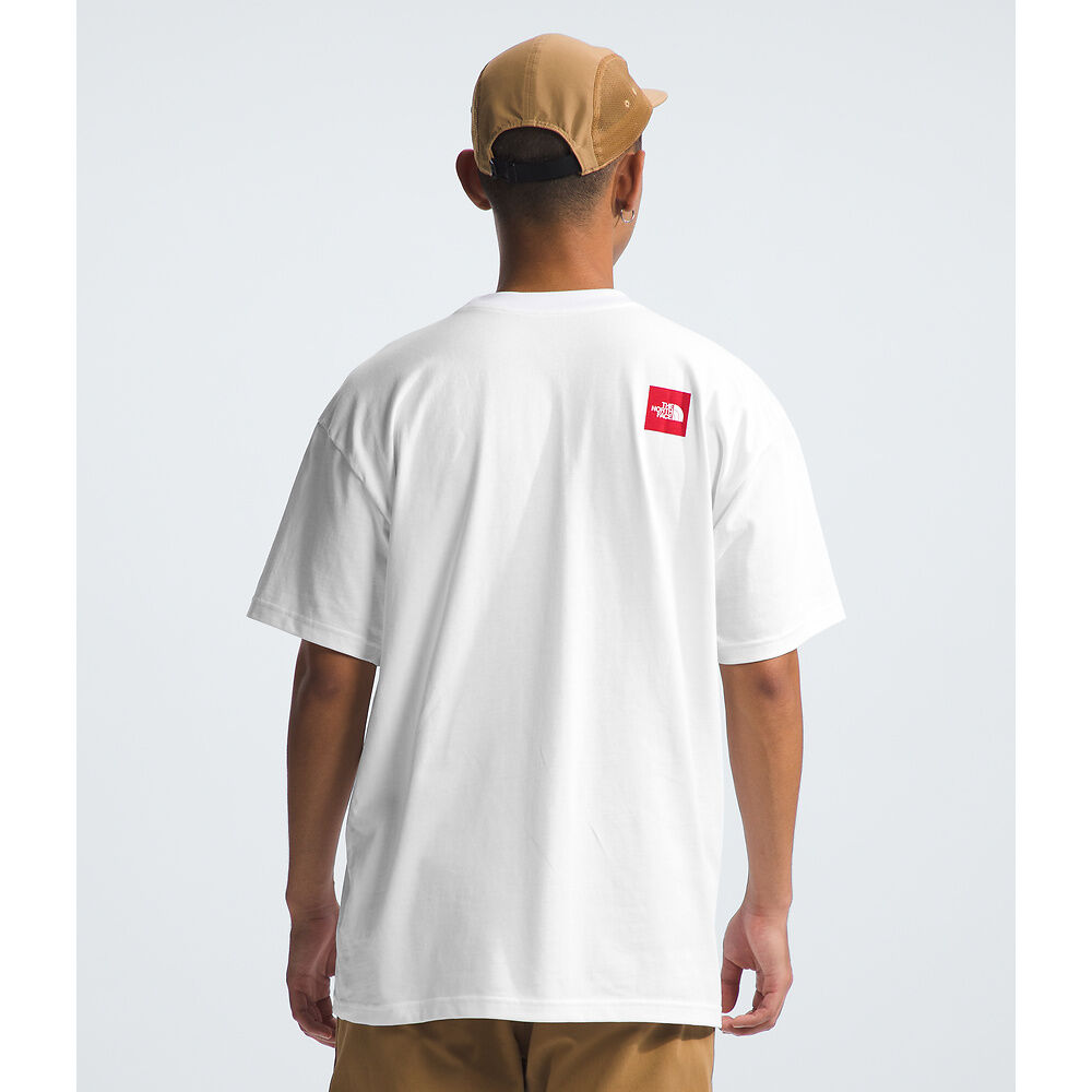 Men's Short-Sleeve Heavyweight Relaxed Tee TNF WHITE-GORE | The North ...